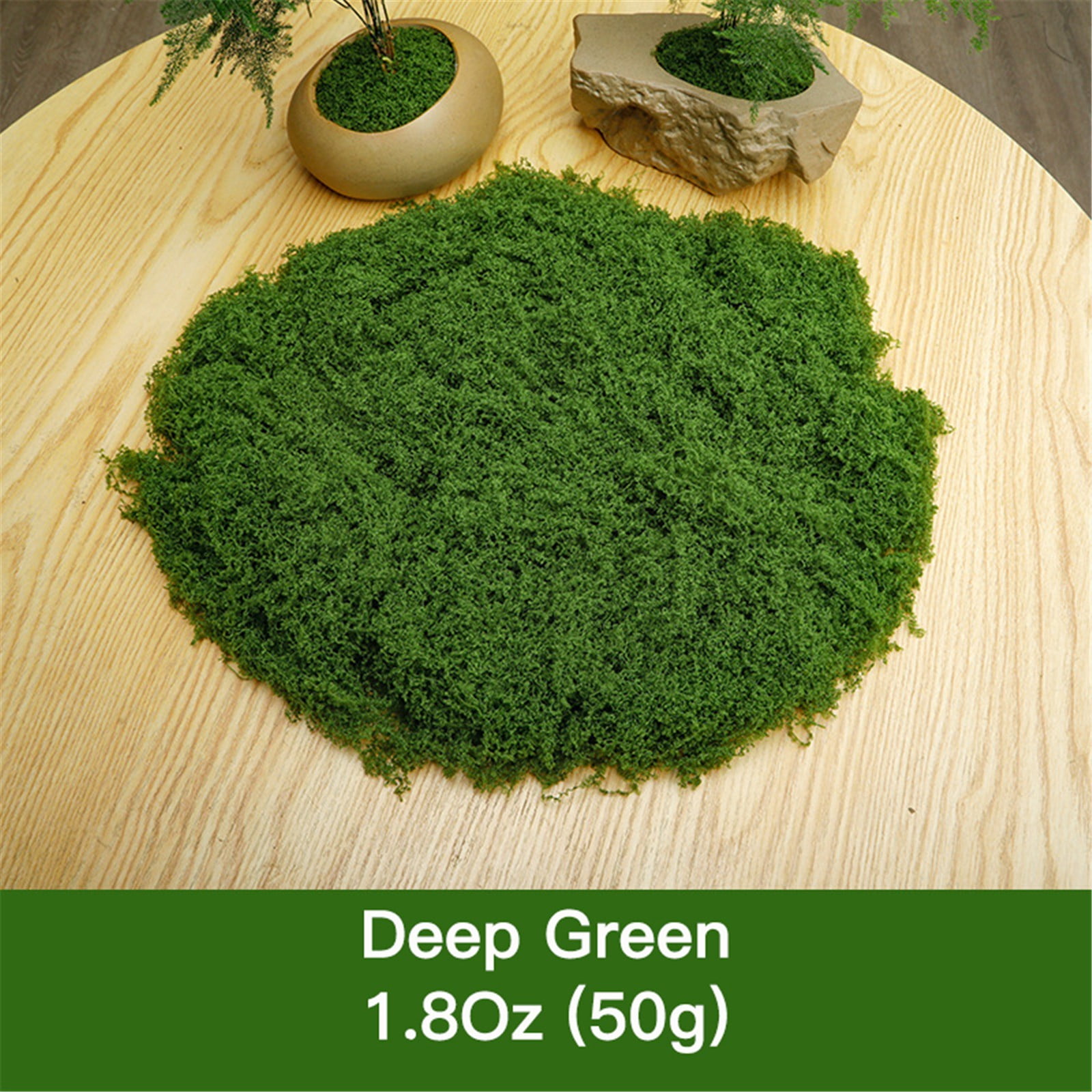 Artificial Fresh Green Moss Garden Terrariums Decoration Green Moss For ...