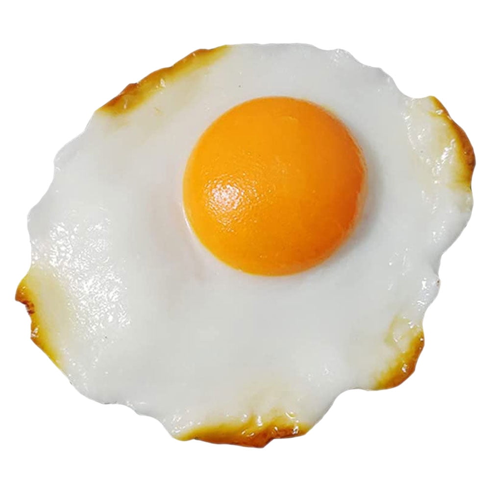 Artificial Fried Egg Simulation Chicken Egg Models Play Egg Toy Photo ...