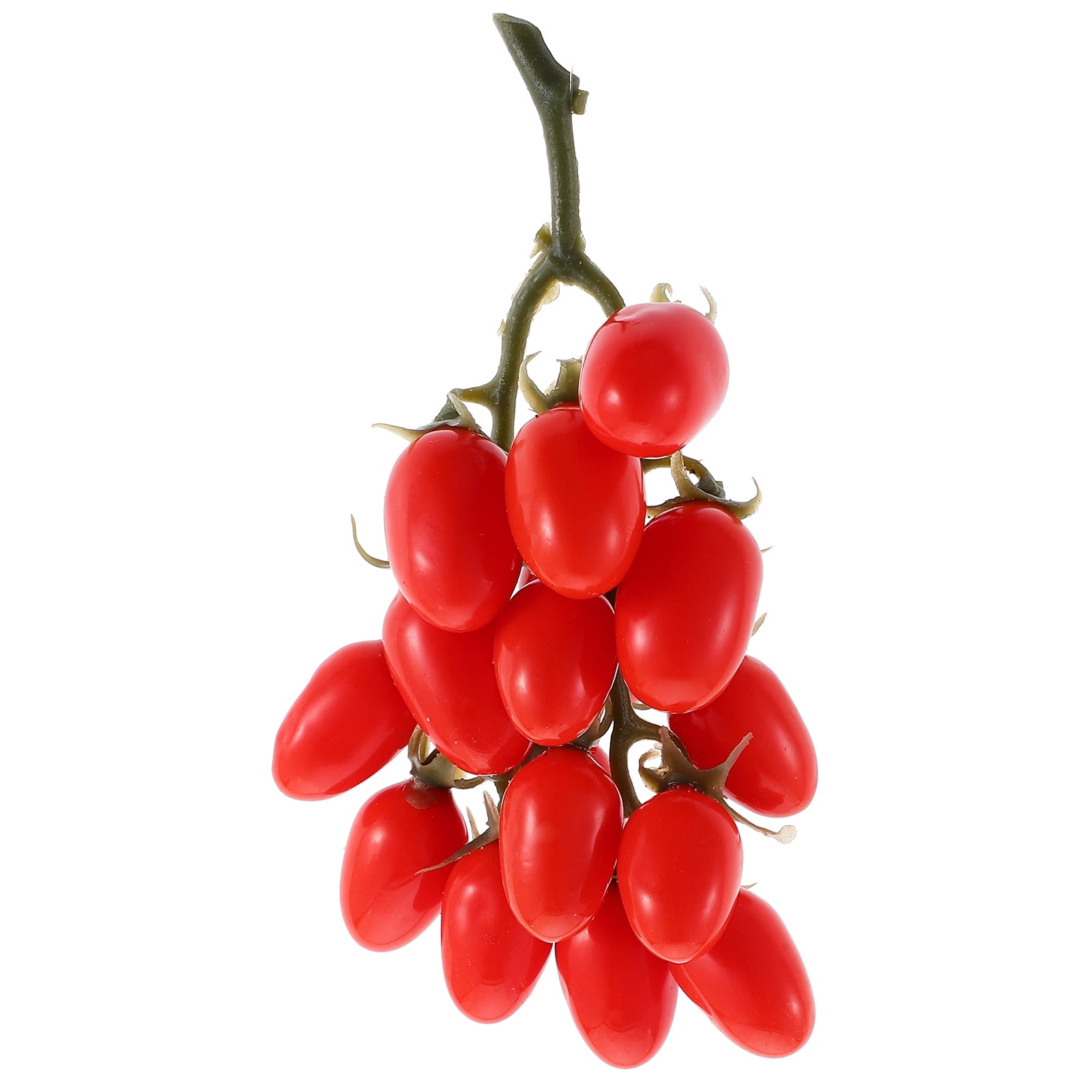 Artificial Fruit Cherry Tomato Fake Plastic Lifelike Simulation Fruit ...