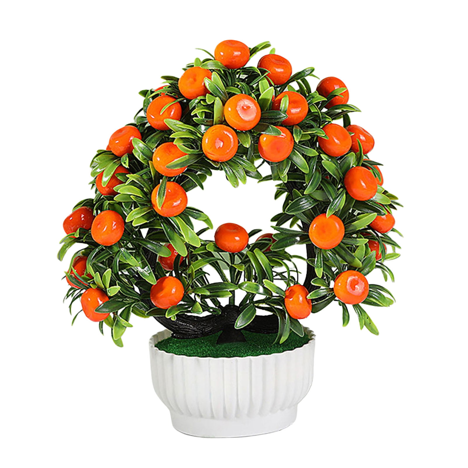 Artificial Fruit Tree Artificial Potted Plants Realistic Love Heart ...