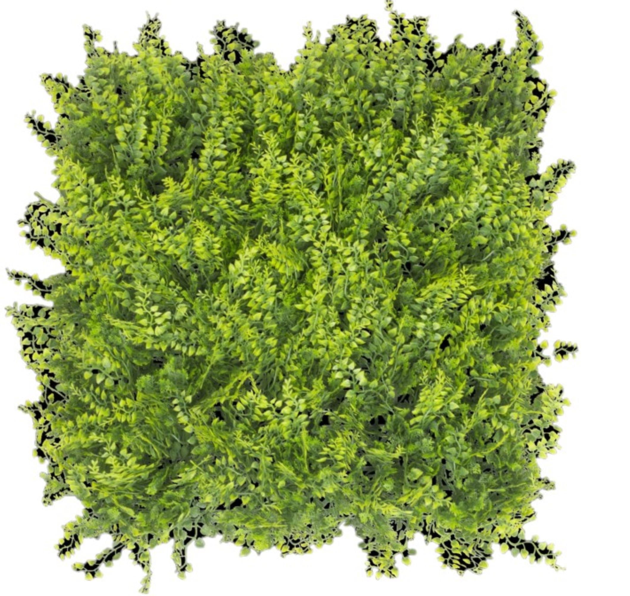 Artificial Garden Design Fern 20"x 20" Panels (6 Panels) - Walmart.com