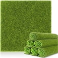 Artificial Garden Grass, 1 Pcs Fake Moss, Fairy Grass Lawn Miniature ...