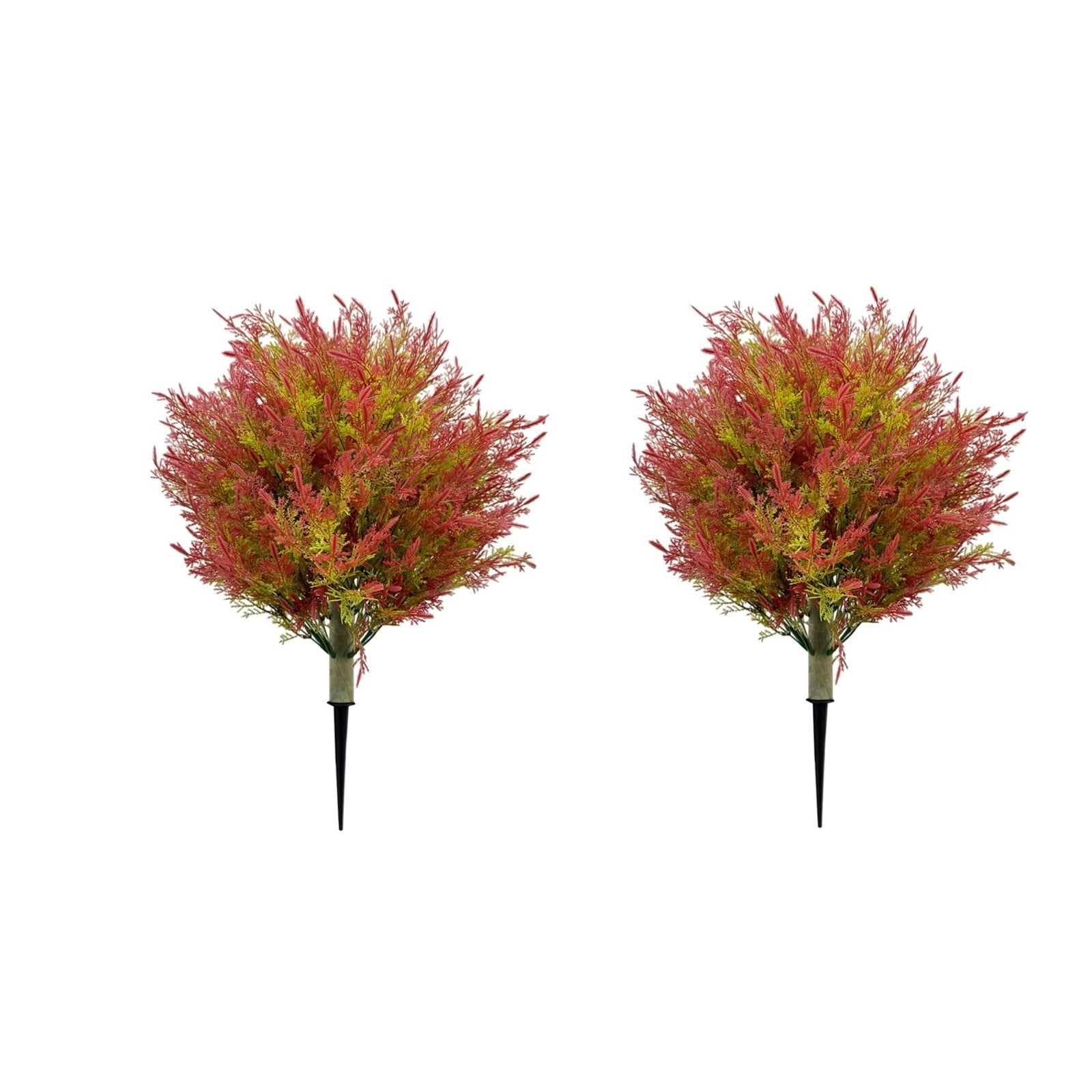 Artificial Garden Stakes , Simulation Green Plant Tree for Outdoor ...