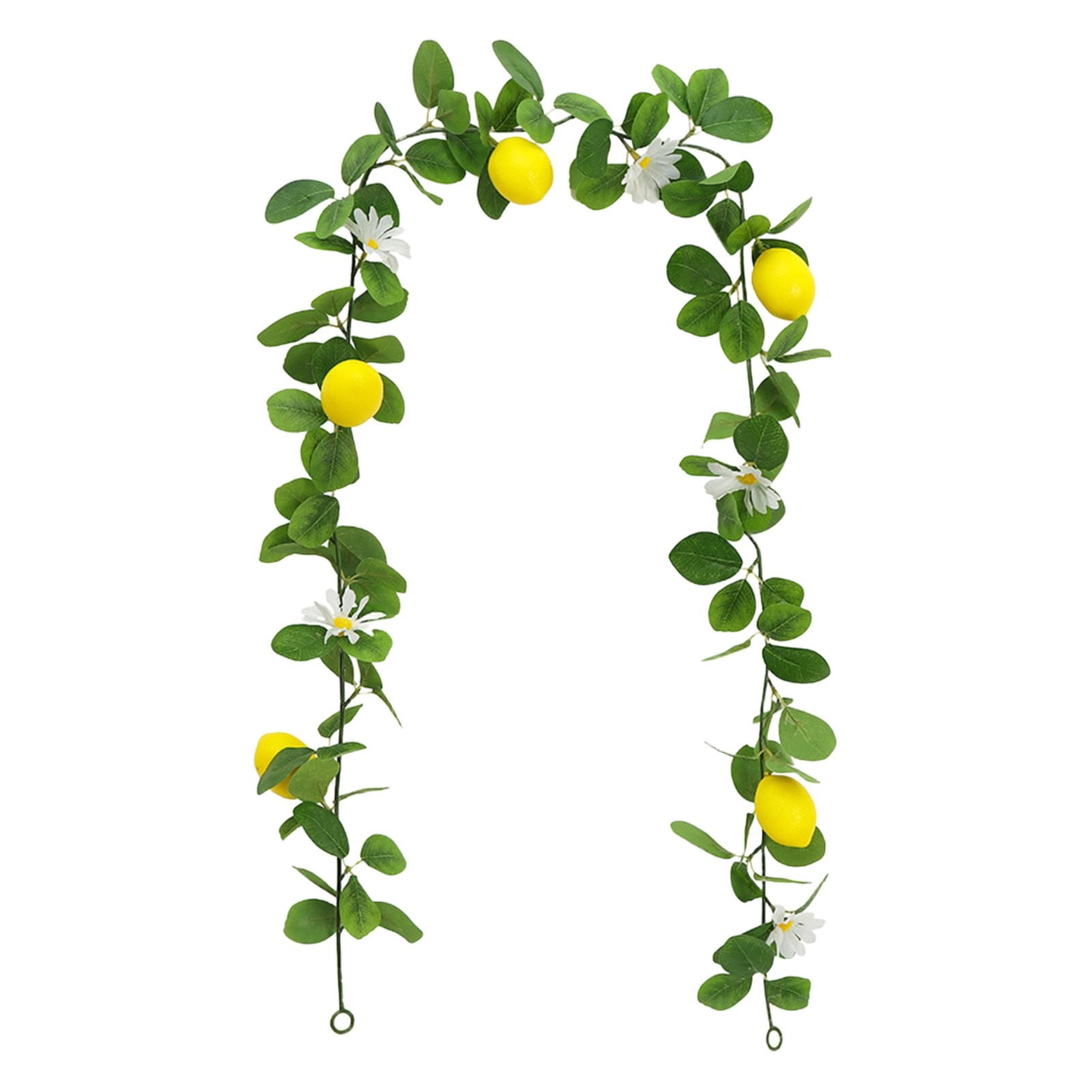 Artificial Garland with Flowers Anniversary Mantle Greenery Vine ...