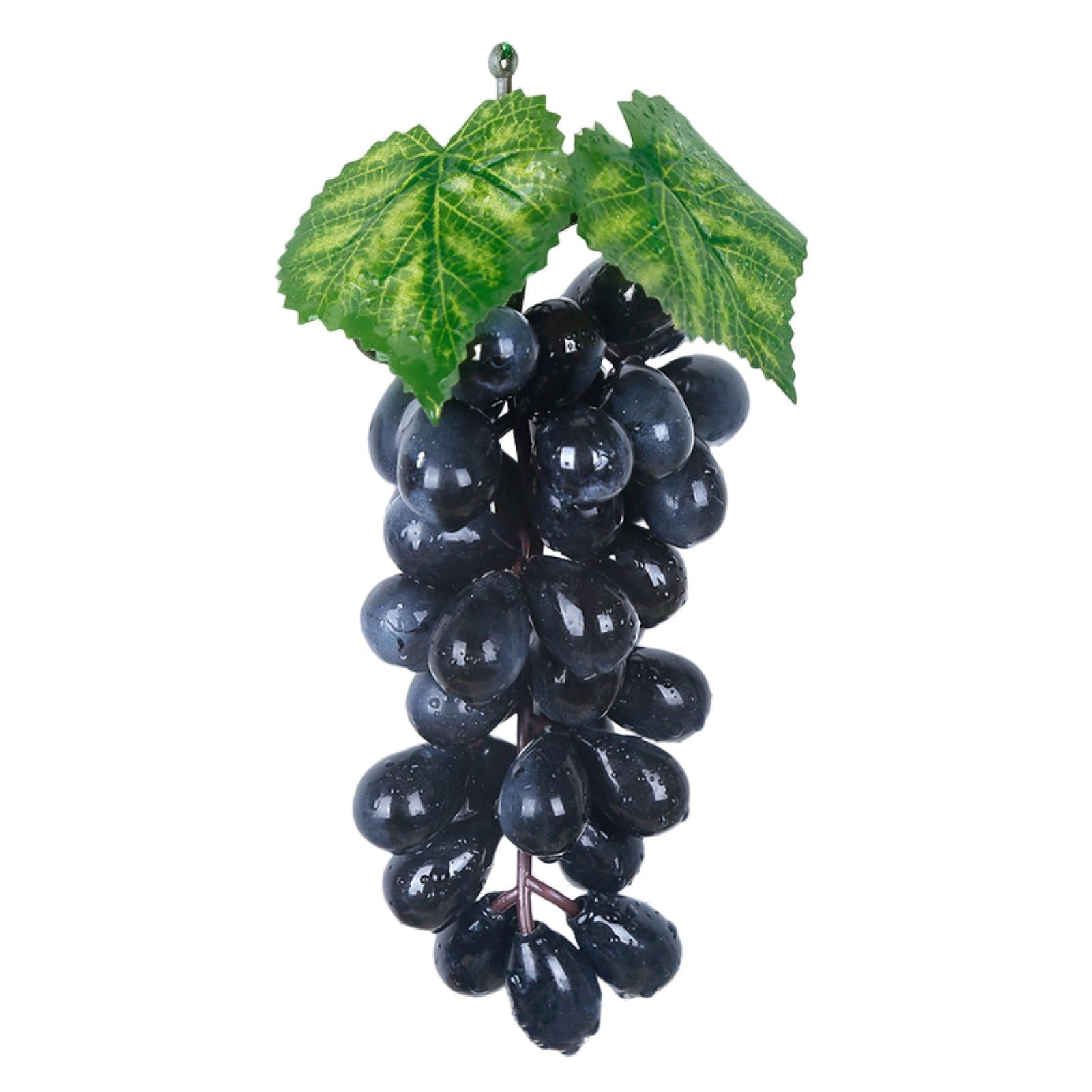 Artificial Grape Frosted Design Realistic Not Wither Rubber Simulation ...