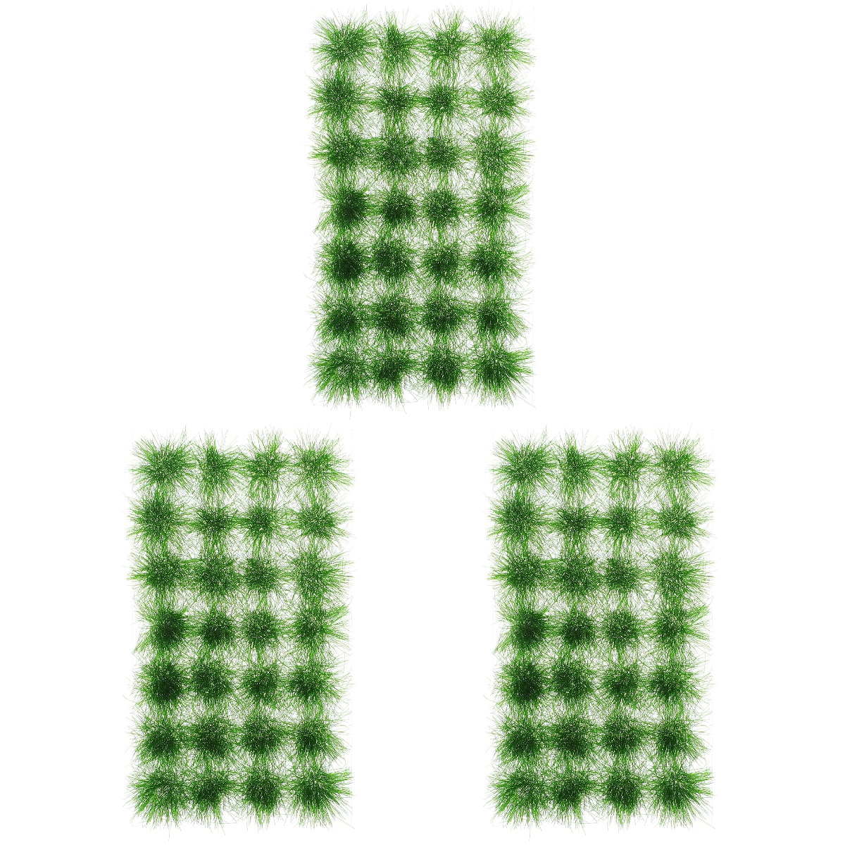 Artificial Grass 3 Boxes Simulation Landscape bush Model Plants Craft ...