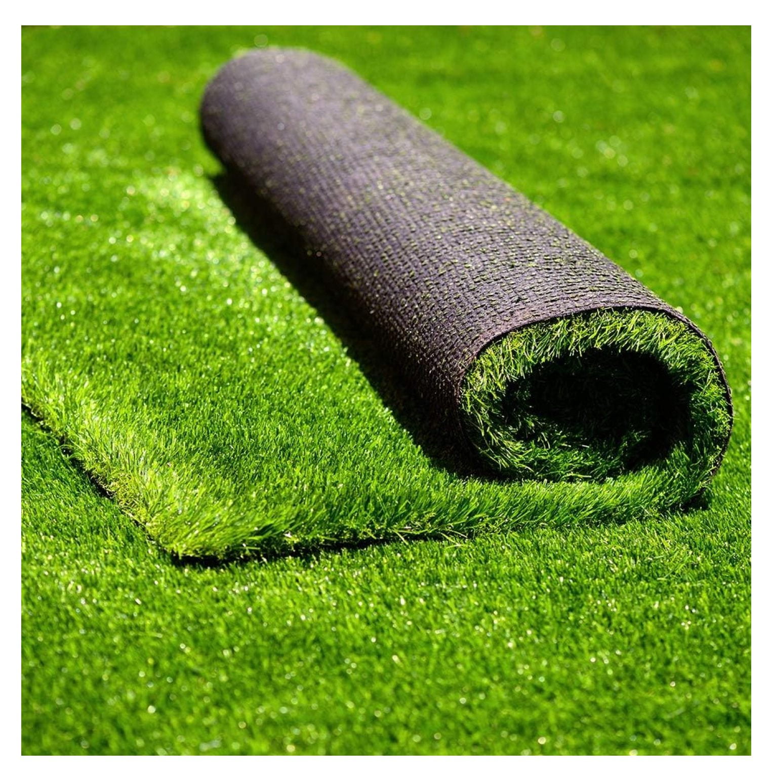 Artificial Grass 4' x 16' (64 Square Feet) Realistic Fake Grass ...