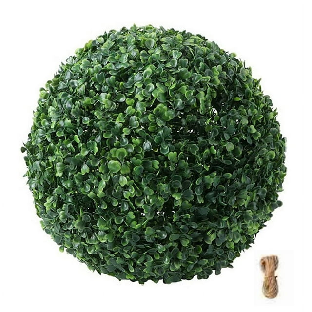 Artificial Grass Balls Ceiling Green Ball Hangings Simulate Plants Ball ...
