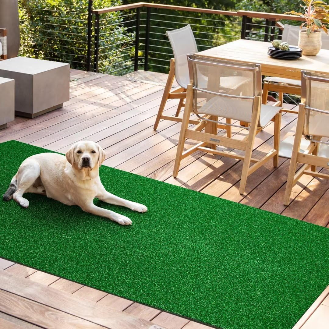 Artificial Grass Door Mat Indoor/Outdoor rug Green Turf Perfect For ...