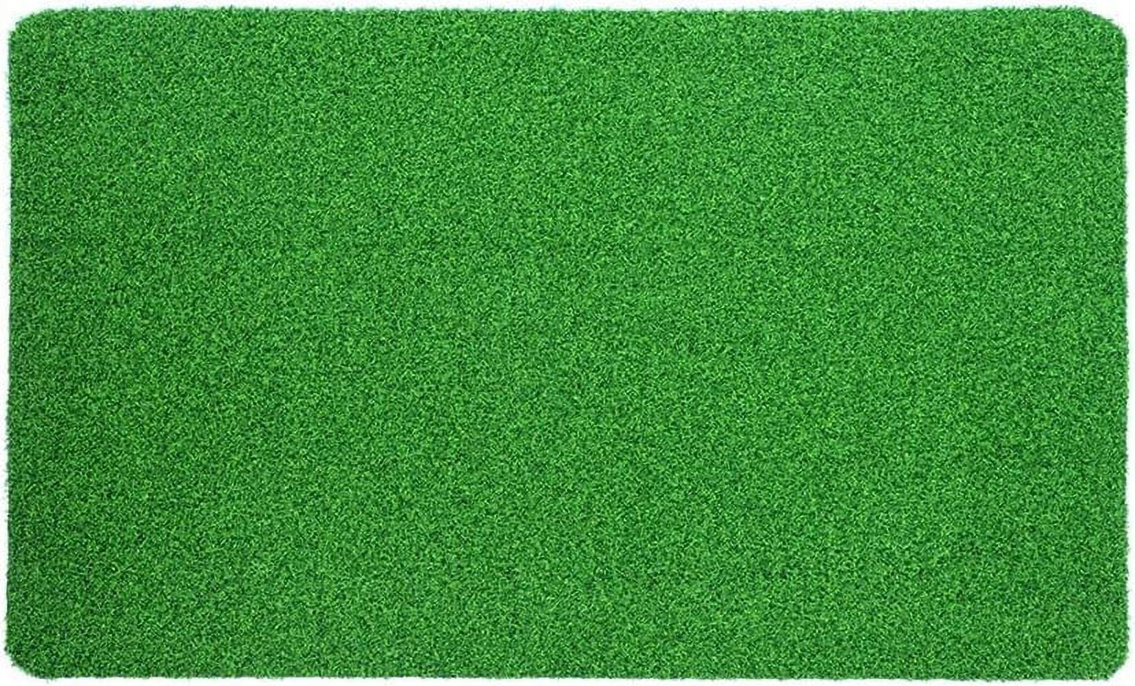 Artificial Grass Doormat Indoor Outdoor Fake Turf Welcome Door Mat for ...