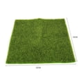 Artificial Grass Mat Plastic Lawn Grass Indoor Outdoor Green Synthetic ...