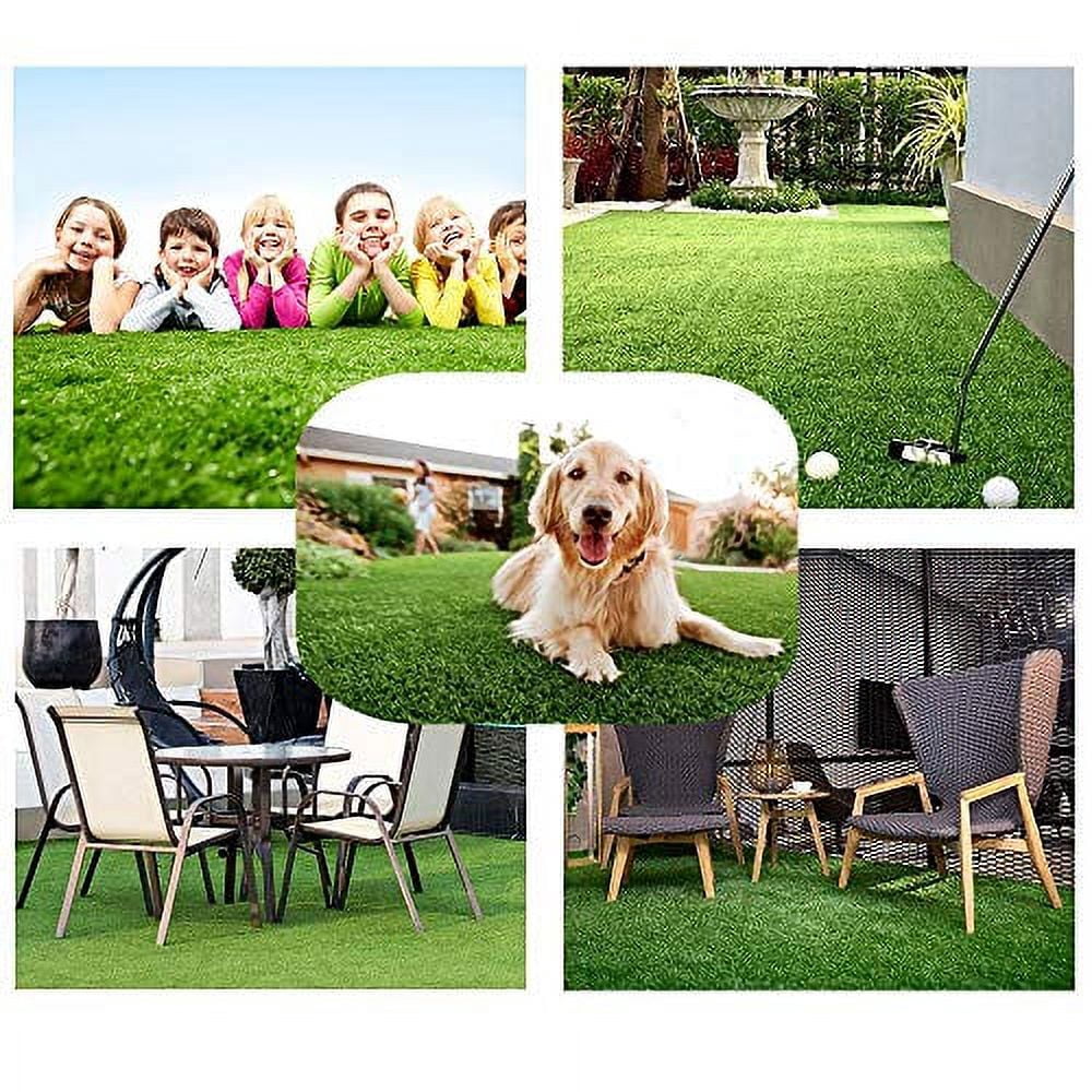 Artificial Grass Rug 0.4" Customized Sizes,Fake Grass Turf Mat ...