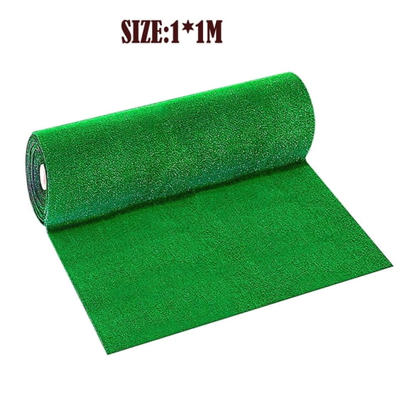 Artificial Grass Rug 3x6ft Outdoor Plastic Turf Mat with Rubber Backing ...