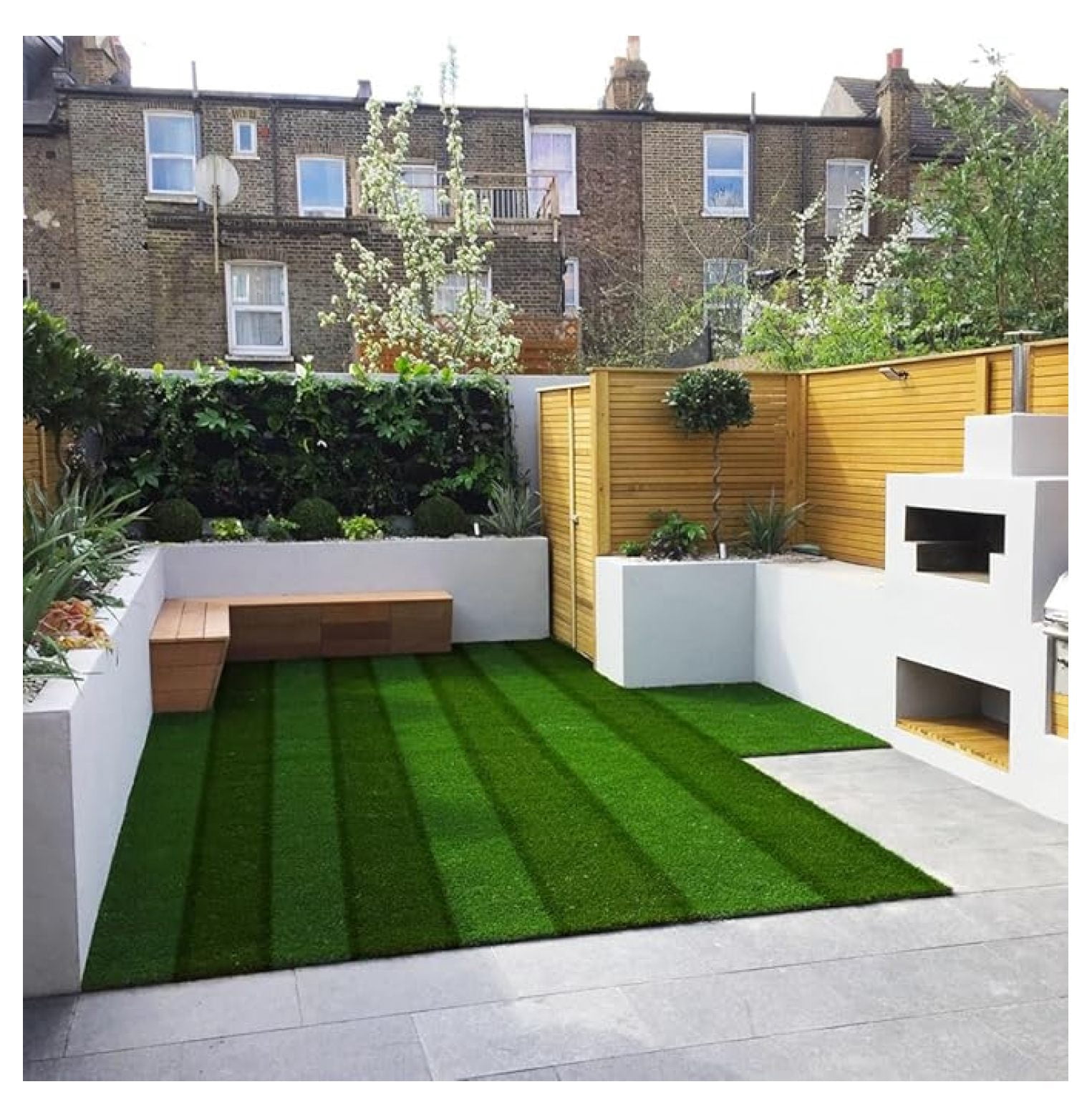 Artificial Grass Rug Outdoor Artificial Turf 1FTX26FT Green Zebra ...