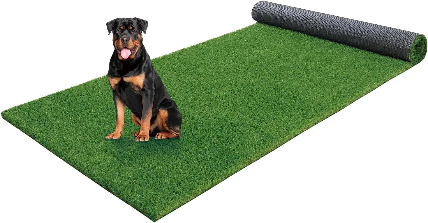 Artificial Grass Turf - Extra Large Realistic Fake Grass Rolls with ...
