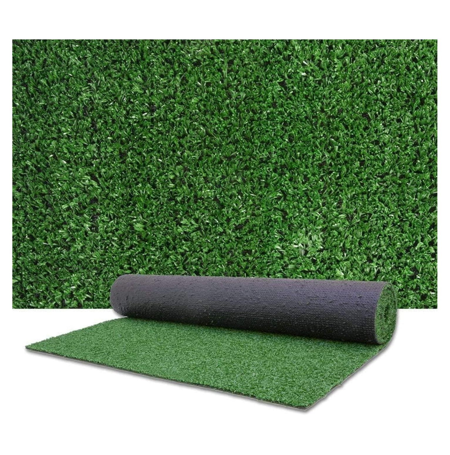 Artificial Grass Turf Lawn-3 Feet x 10 Feet, 0.4" Indoor Outdoor Rug ...