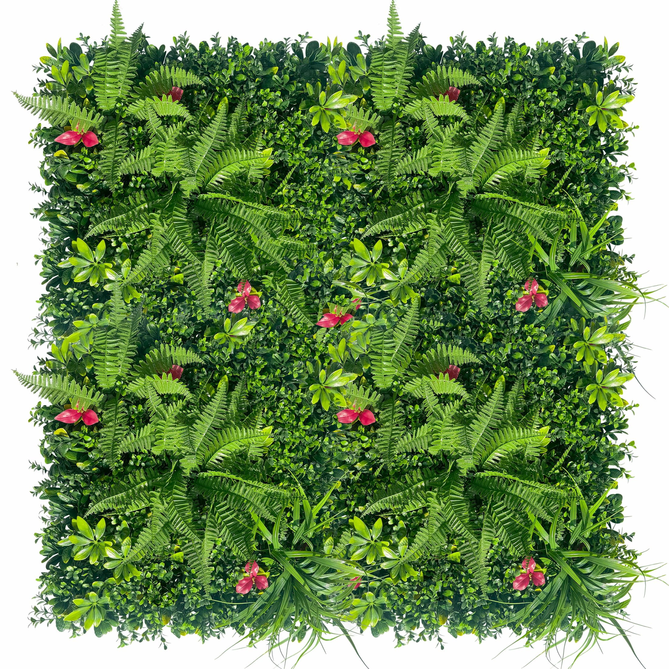 Artificial Grass Wall Backdrop Panels 20" x 20" 4 Panels Indoor Outdoor ...