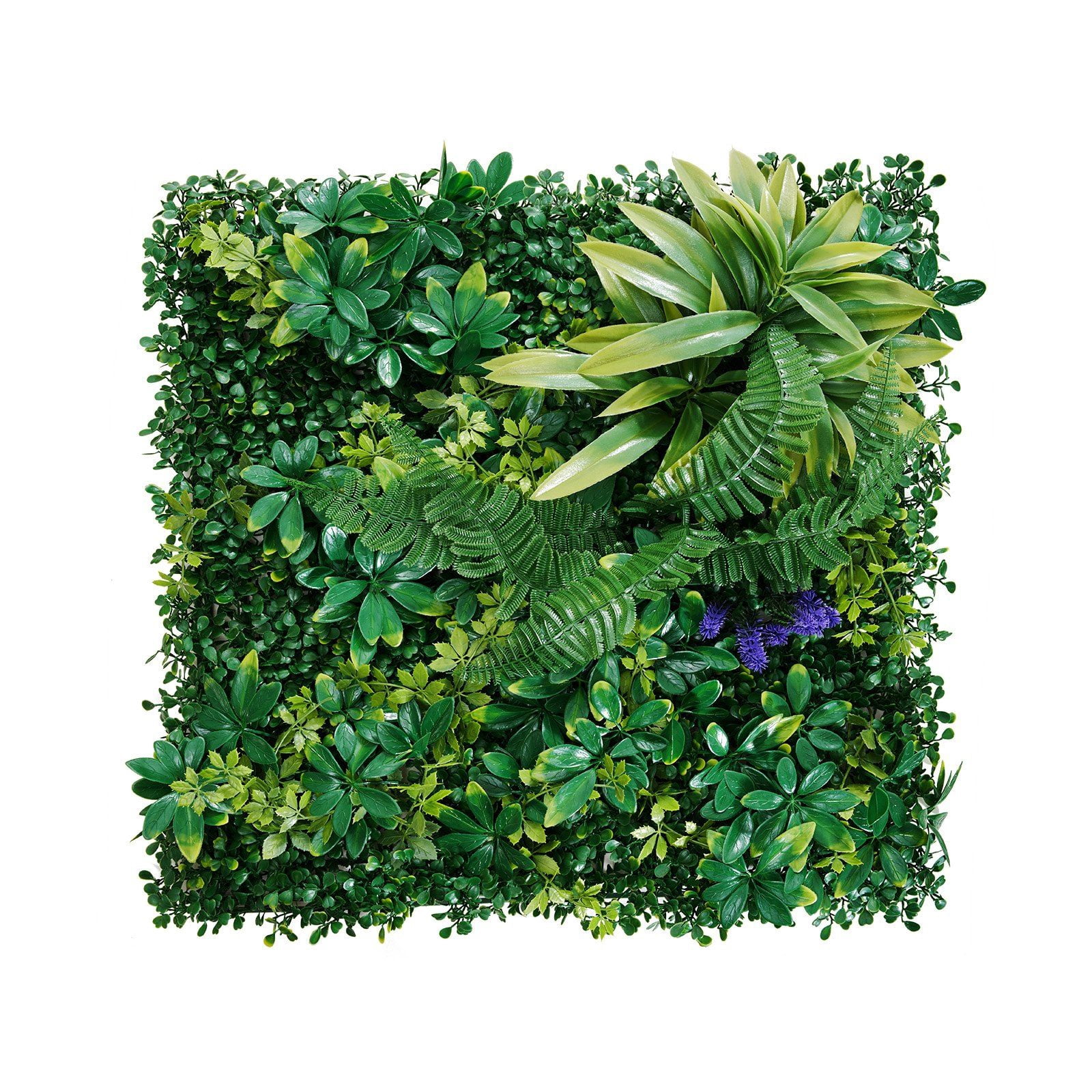 Artificial Grass Wall Panels 12 PCS 20 x 20 inch 3D Greenery Panels for ...
