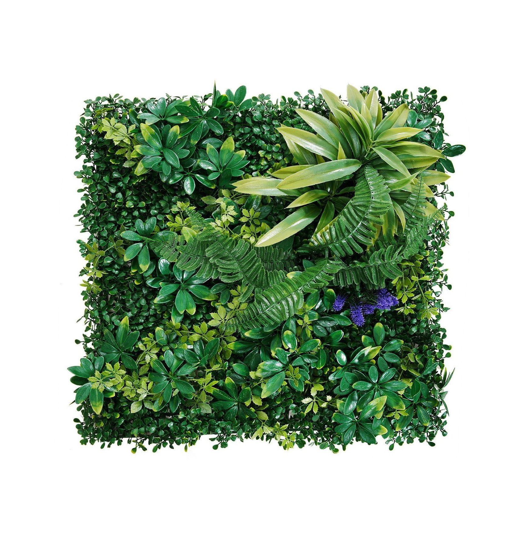 Artificial Grass Wall Panels 12 Pack - 20x20 inch 3D Greenery Wall for ...