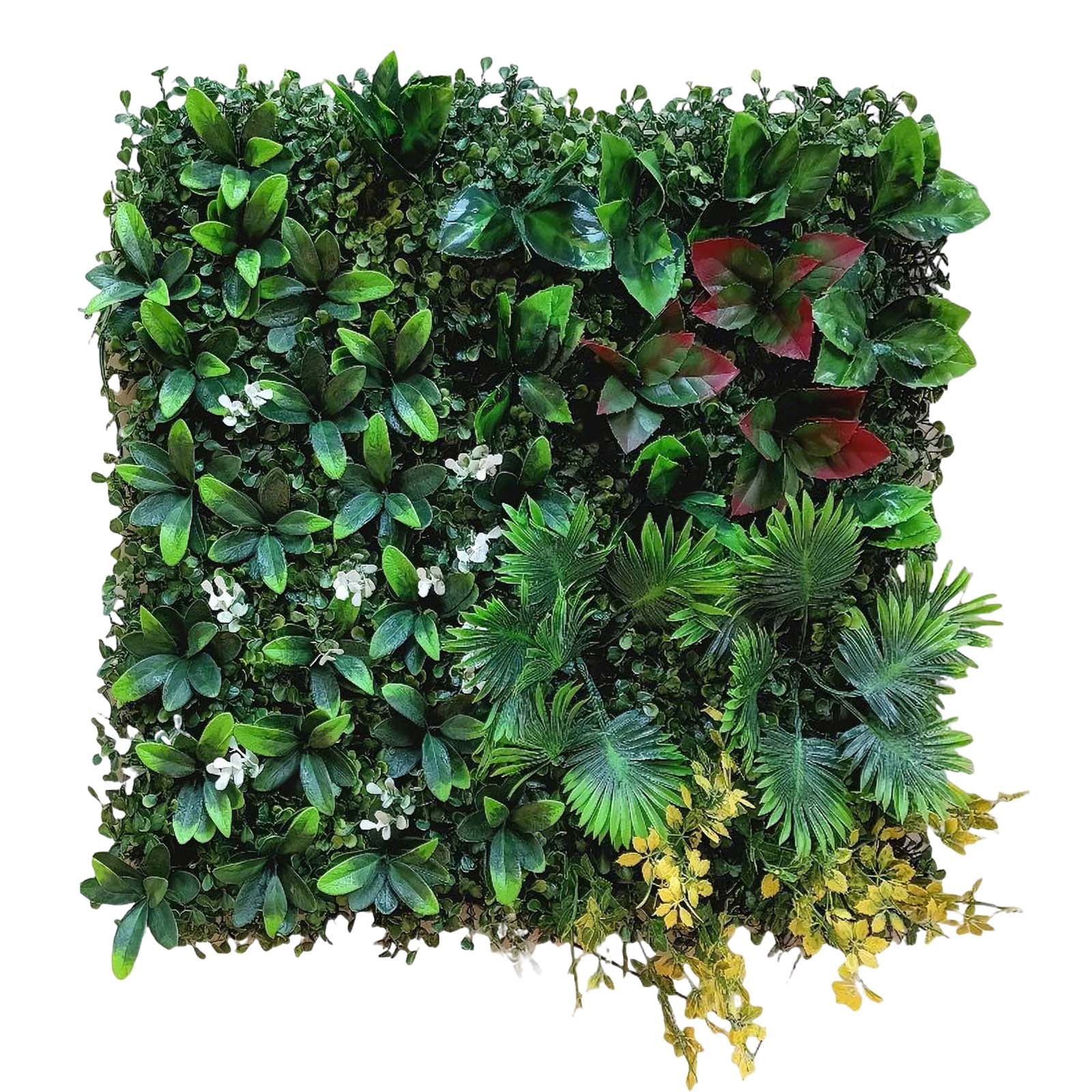 Artificial Grass Wall Panels 50 x 50 cm Wall Decoration Green Hedge ...