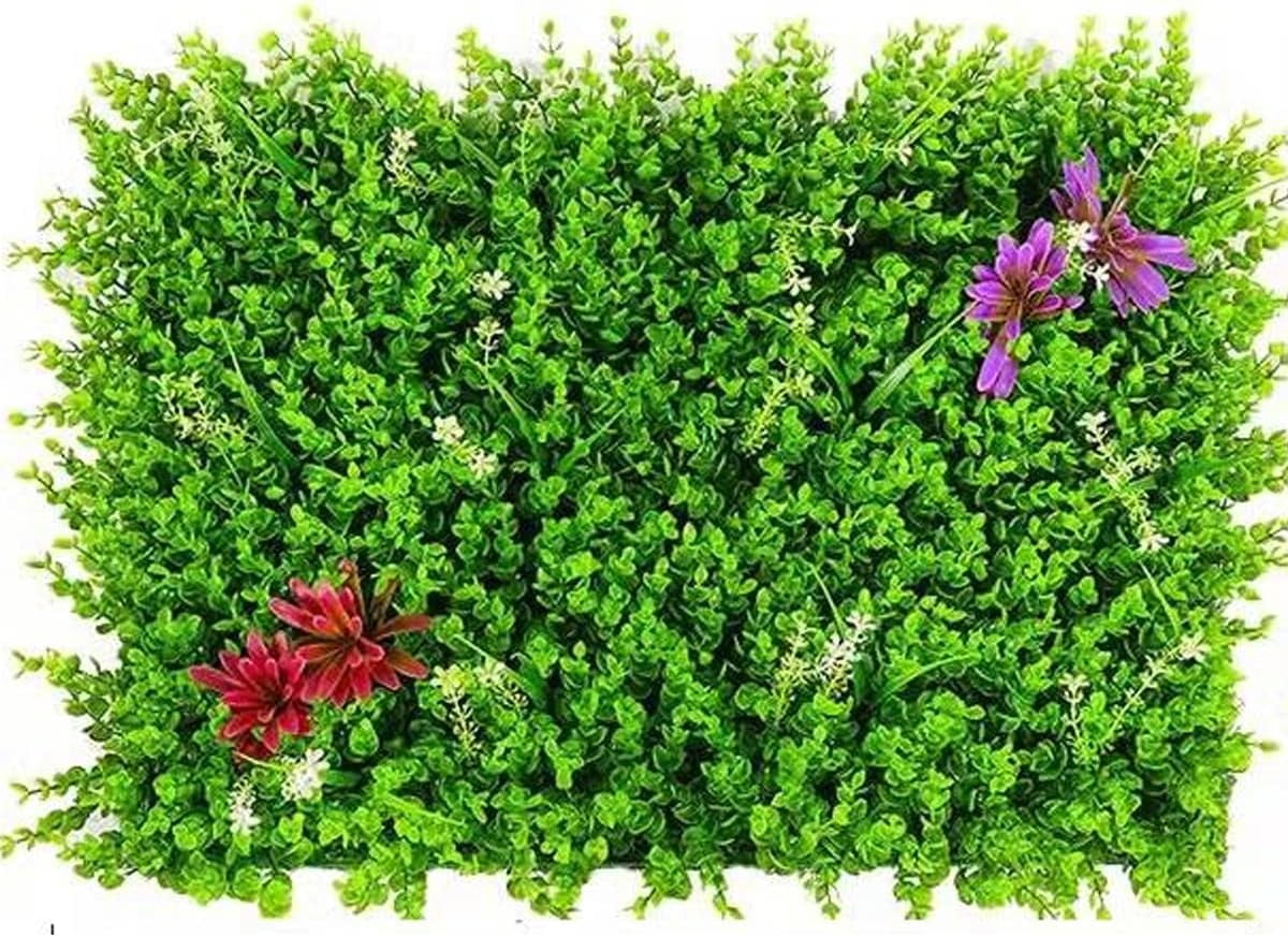 Artificial Grasses Plants Wall Panel Boxwood Hedge Wall Panels Privacy ...
