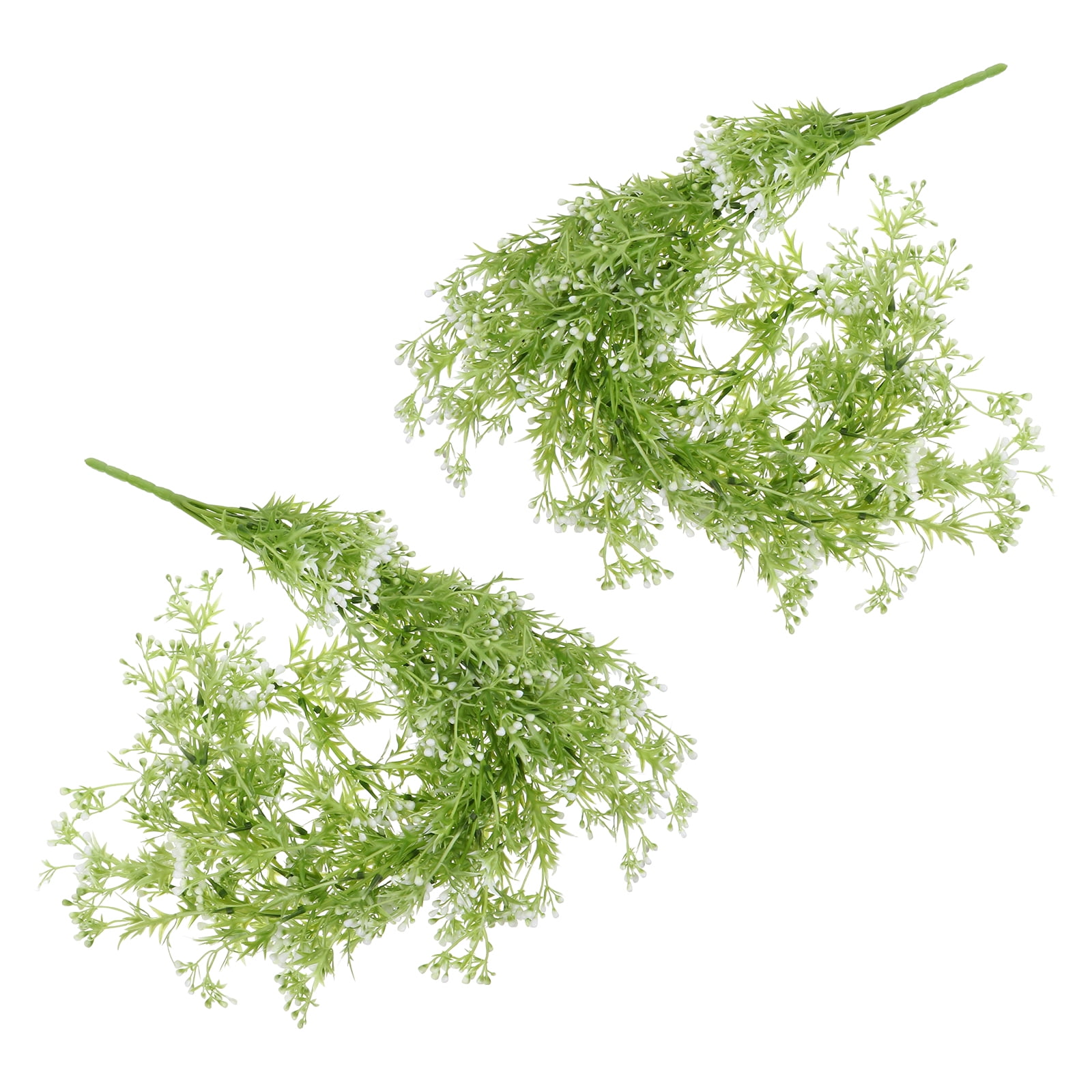 Tineasur 2Pcs Home Decorative Green Artificial Flower Vines for Wall ...