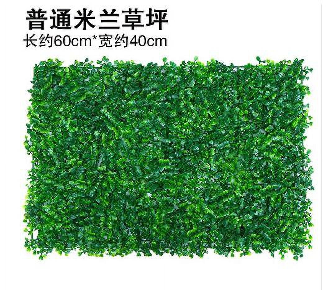 PVC Artificial Green Hedge Wall Panel for Decoration Lifelike ...