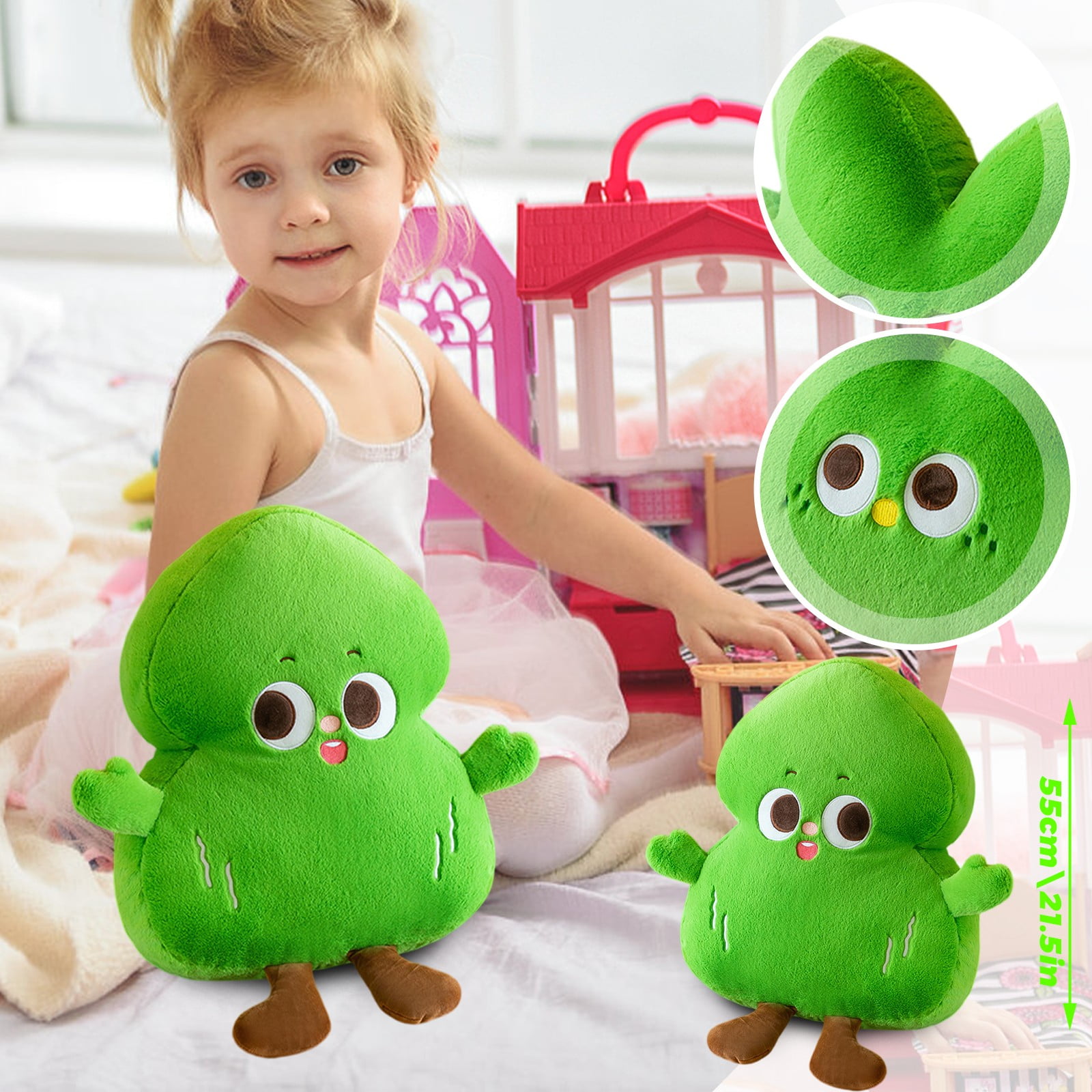 Artificial Green Plant Doll Doll, Big Tree, Small Grass, Plush Toy ...