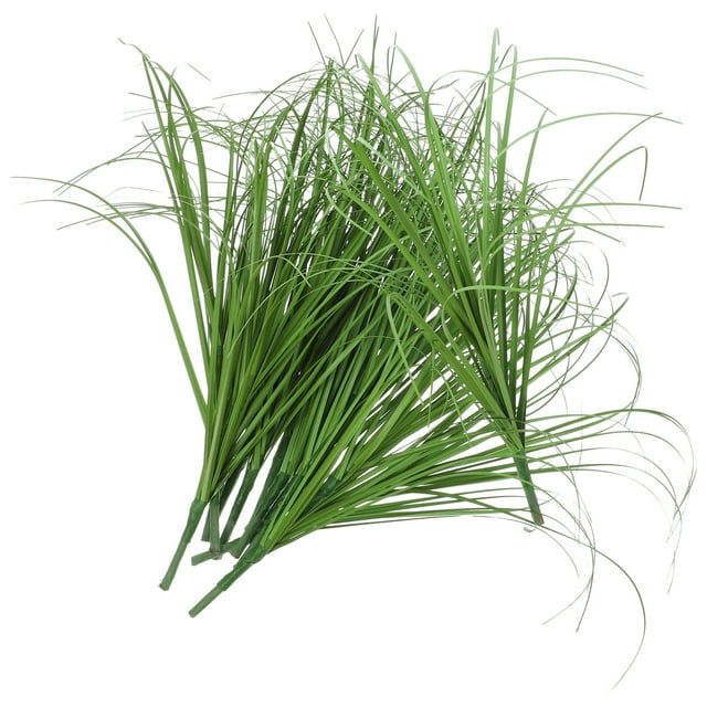 Artificial Green Stem Fake Outdoor Decor Plants Shrubs Grass Model ...