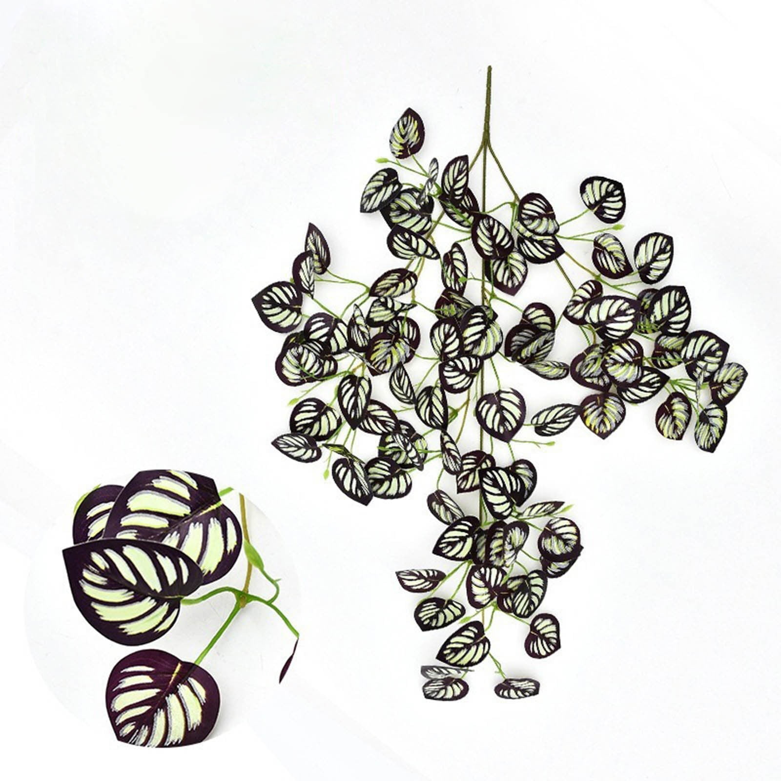 Artificial Green Wall Hanging Plant | Realistic 3D Plastic Vines ...