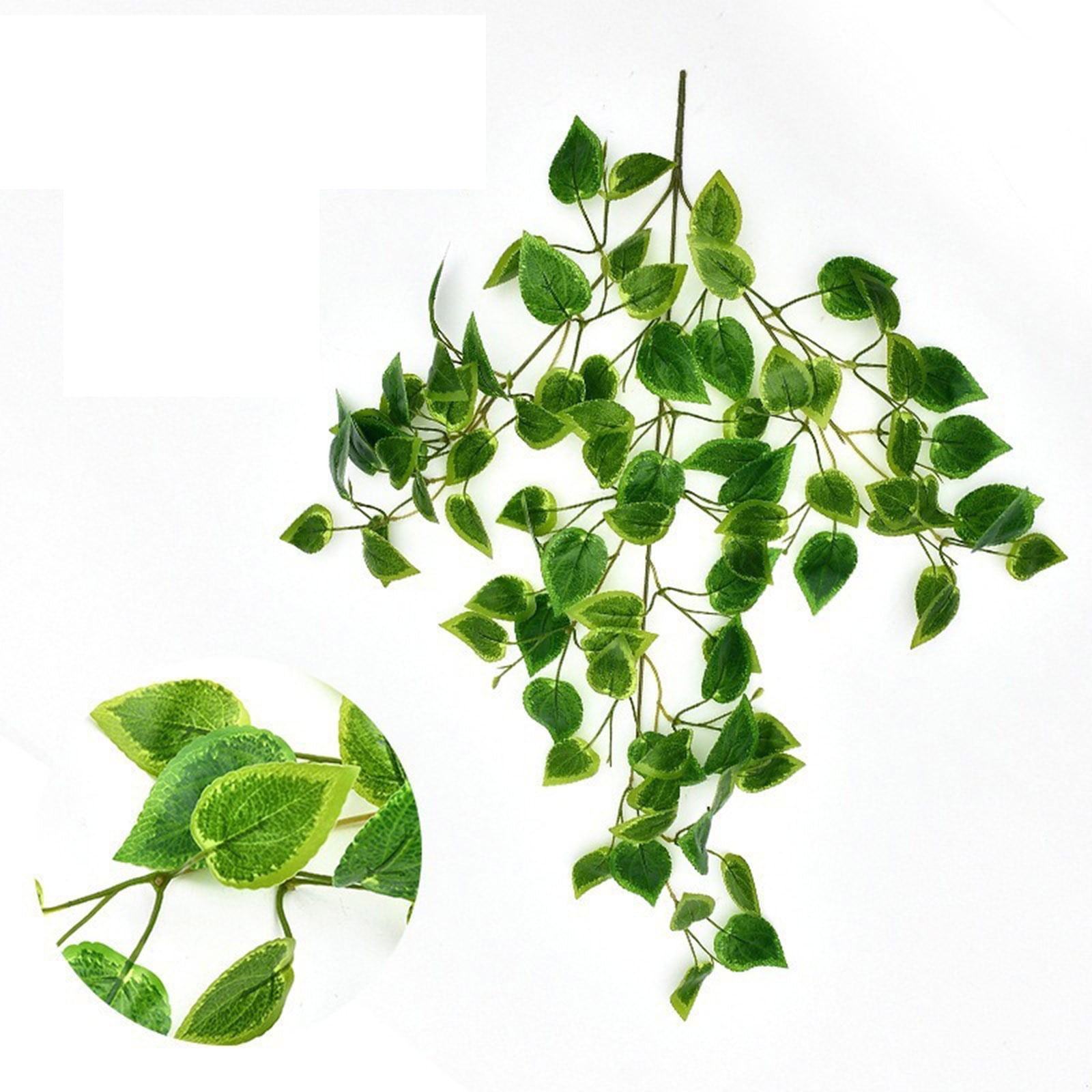 Artificial Green Wall Hanging, Plastic Flower Wall Art, Easy Install ...