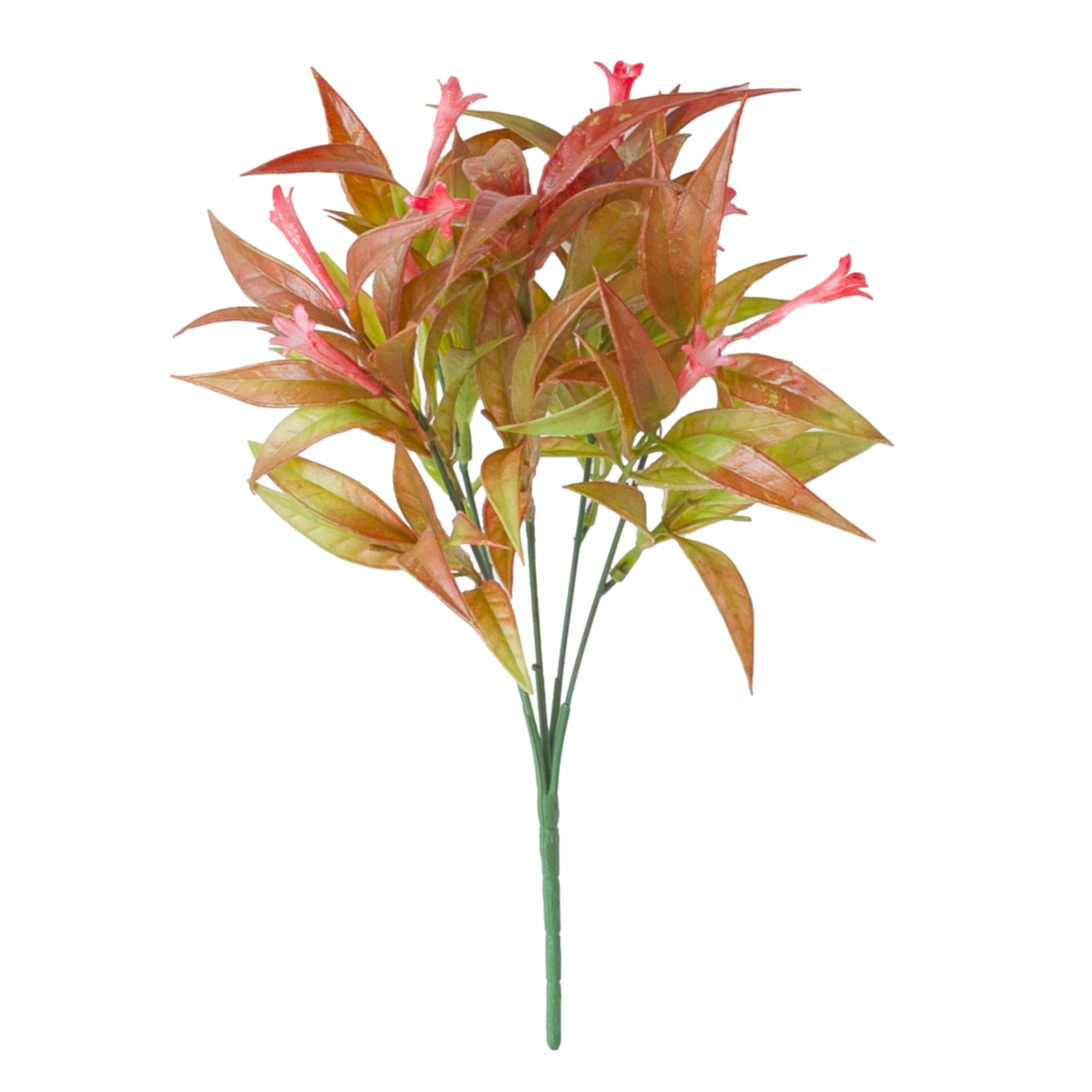 Artificial Greenery Fake Plants Stems Spring Faux Shrub Bushes Silk ...