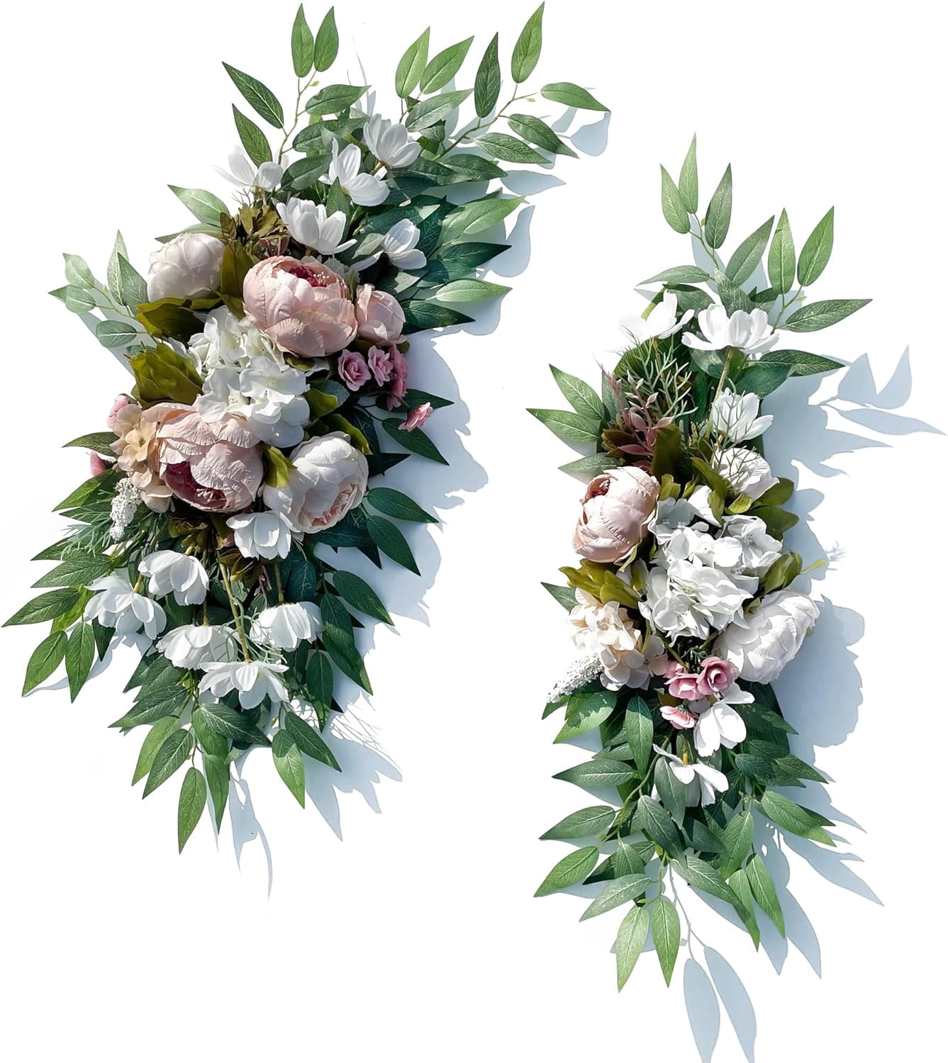 Artificial Greenery Flower, Wedding Arch Flowers, 2pcs Eucalyptus ...