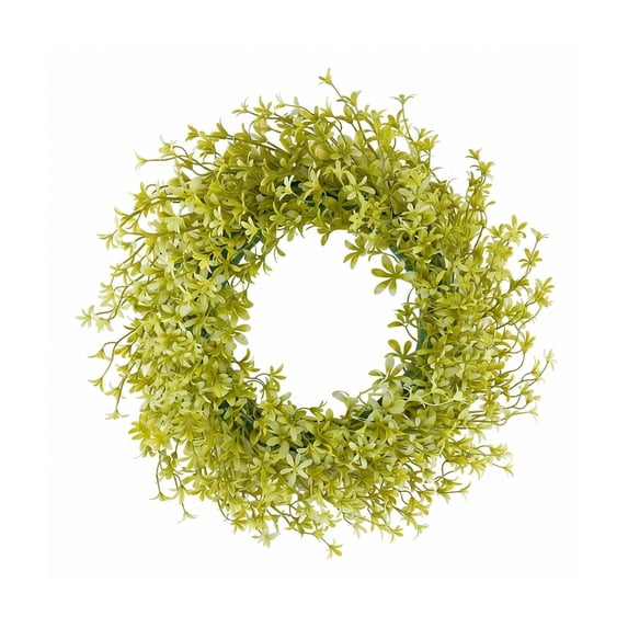 Artificial Greenery Garland with Faux Yellow Flowers – Perfect for ...