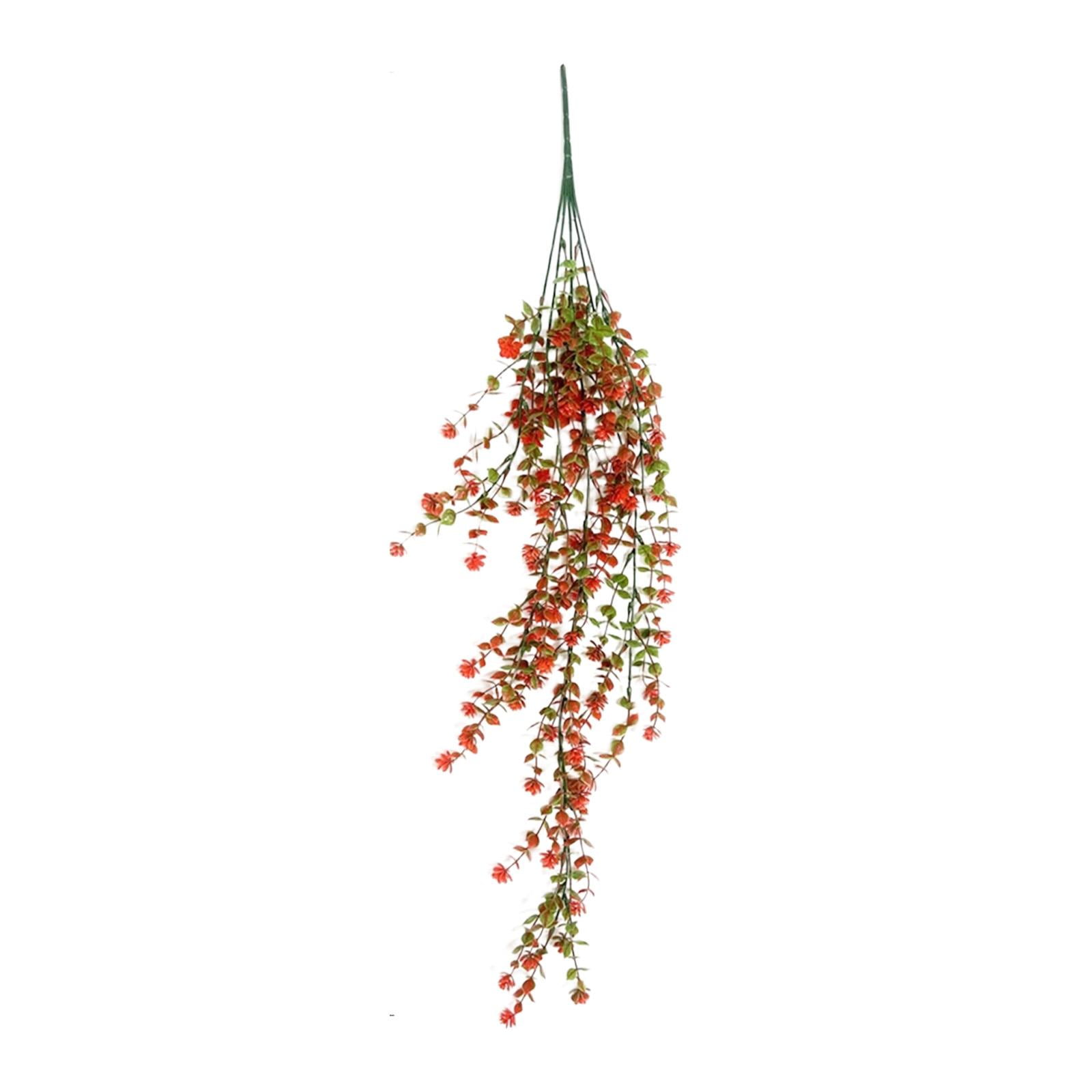 Artificial Greenery Plastic Flower Hanging Plant Vines Plants For ...