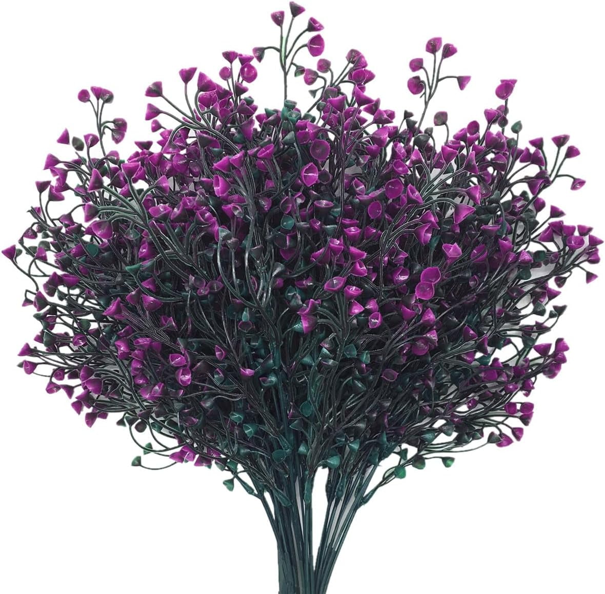 Artificial Greenery, Plastic Plants Fake Bell Grass Flowers Lifelike ...