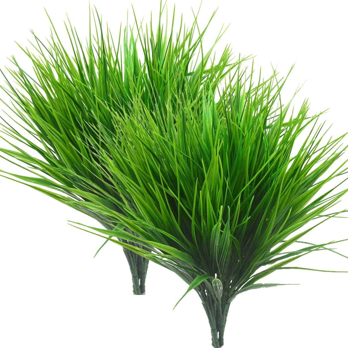 Artificial Greenery Plastic Wheat Grass Fake Leaves Shrubs Greenery ...