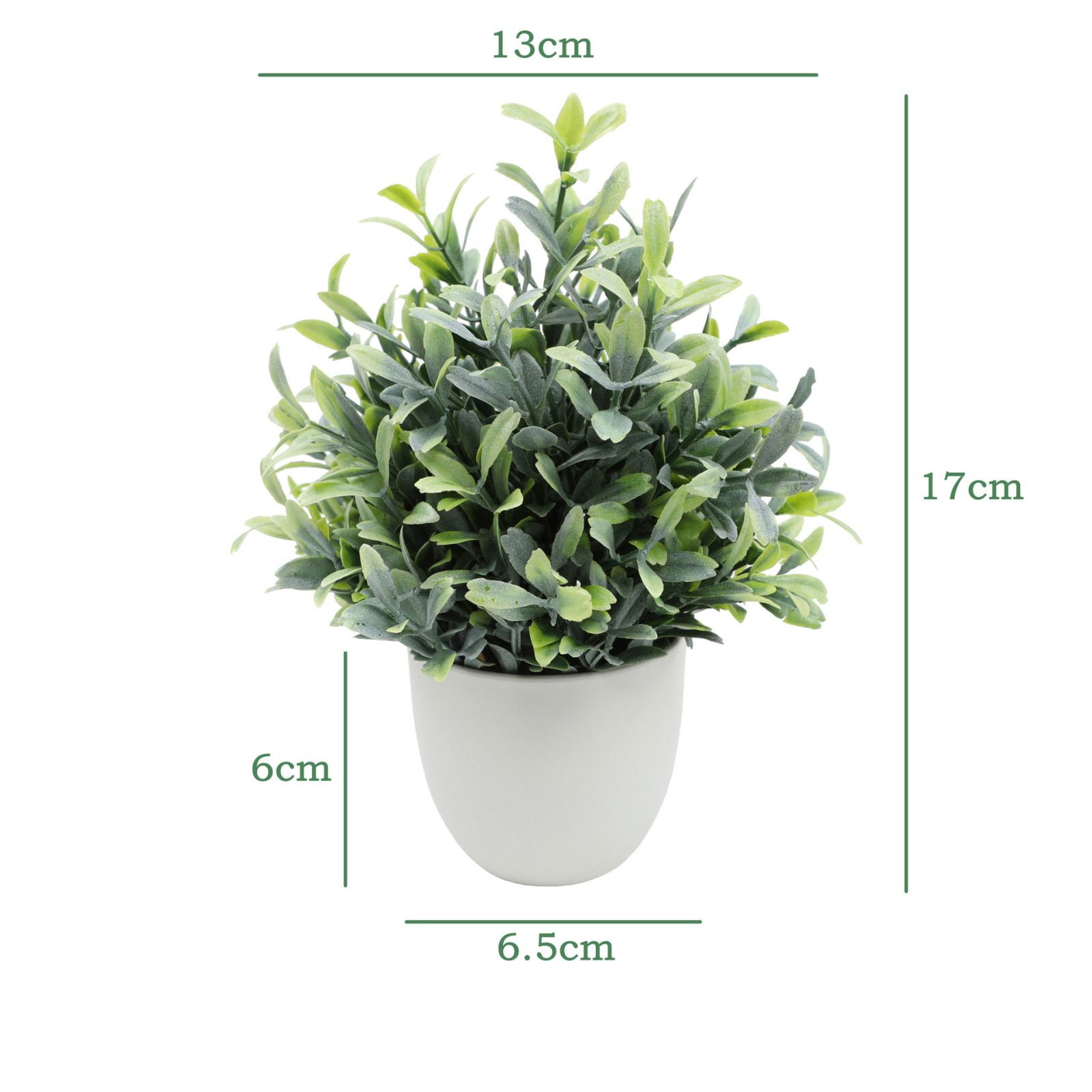 Artificial Greenery Potted Plants for Home Decor Office Decor, Faux ...