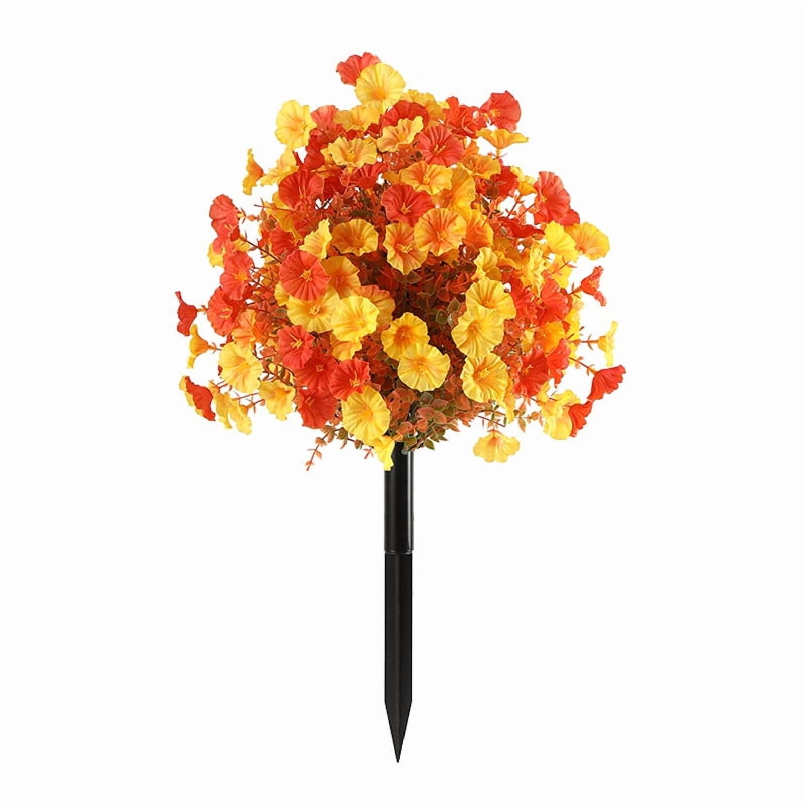 Artificial Ground Insert Plants, Outdoor Simulation Flowers, Realistic ...