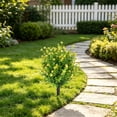 Artificial Ground Insert Tree 20 in Realistic Artificial Garden Tree ...