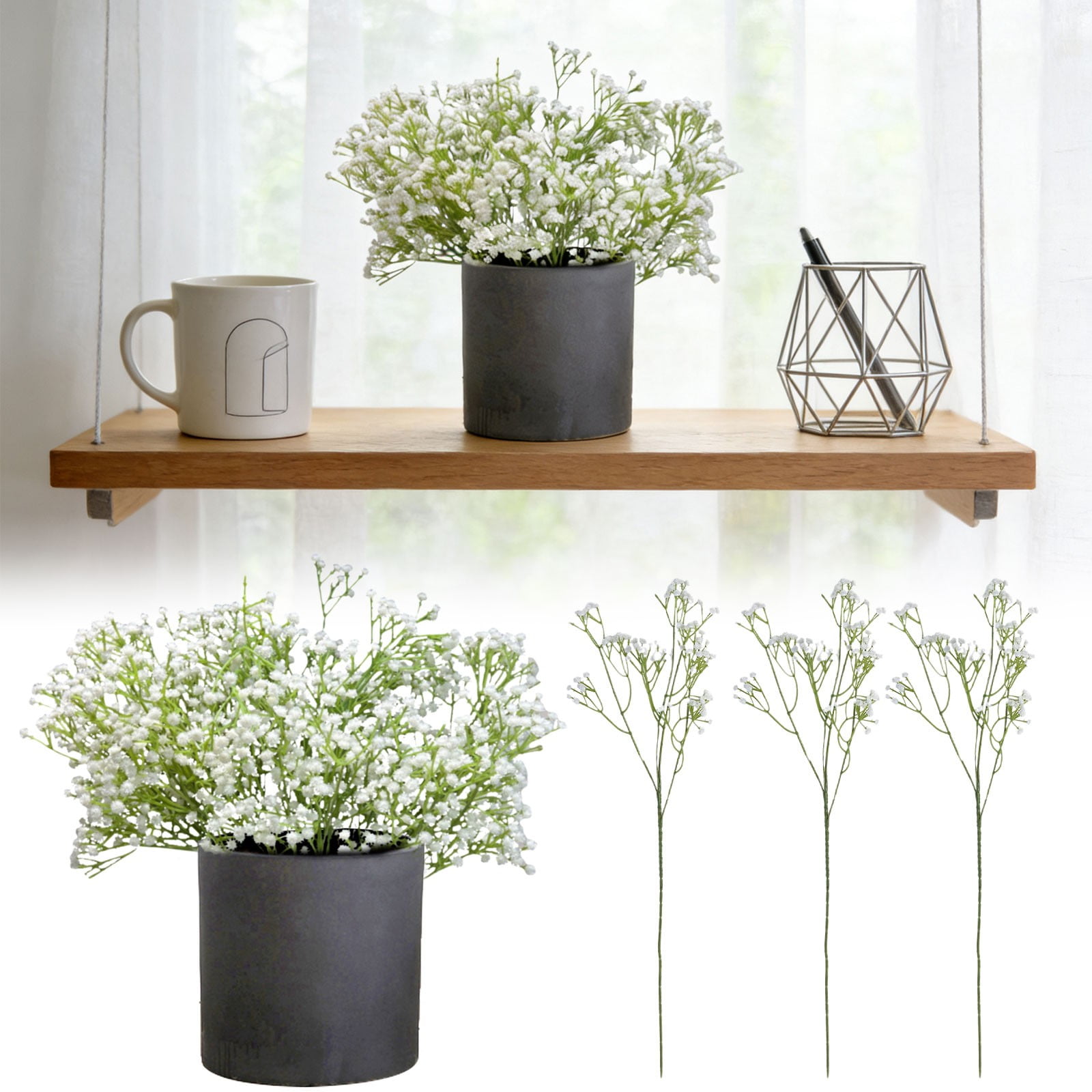 Artificial Gypsophila A Of For Your Home Decor Small Fresh Decoration ...