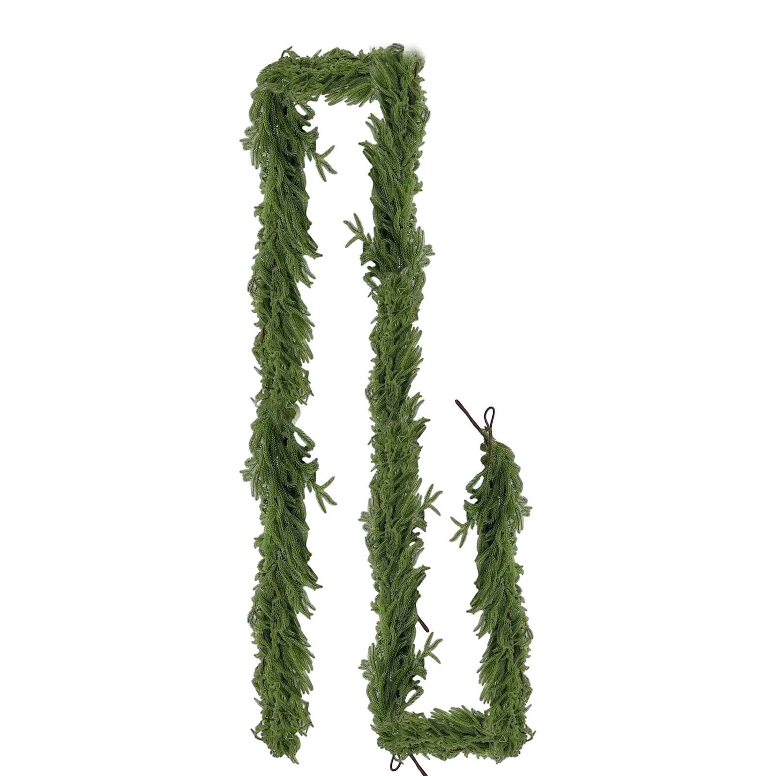 Artificial Hanging Faux Pine Garland Realistic Needle Texture Durable ...