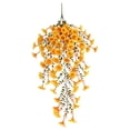 Artificial Hanging Flowers for Outdoors, 30in Fake Petunias Hanging ...