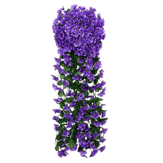 Artificial Hanging Flowers for Outdoors Spring Summer Faux Silk Daisy ...