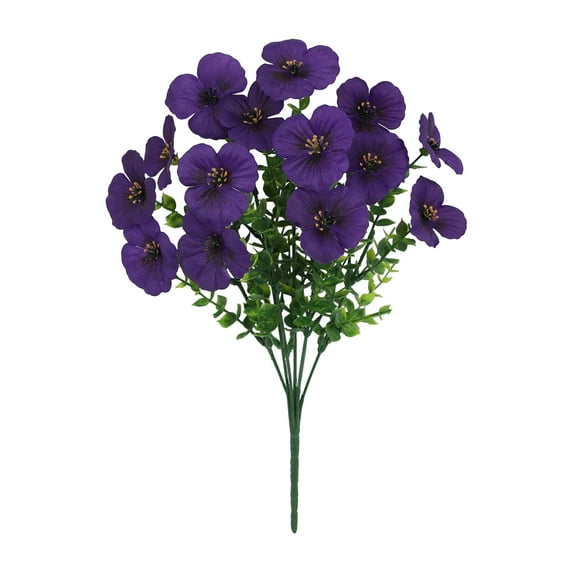 Artificial Hanging Flowers Plants Basket for Outdoor Decoration,3 Pcs ...