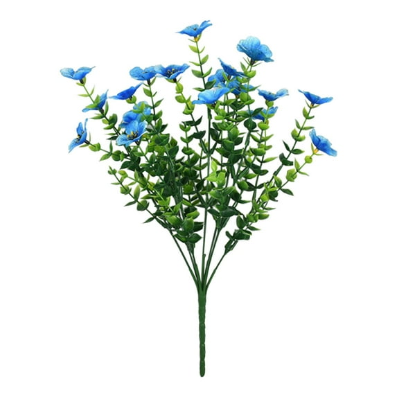 Artificial Hanging Flowers Vine Faux Plant Lifelike UV Resistant Wall ...