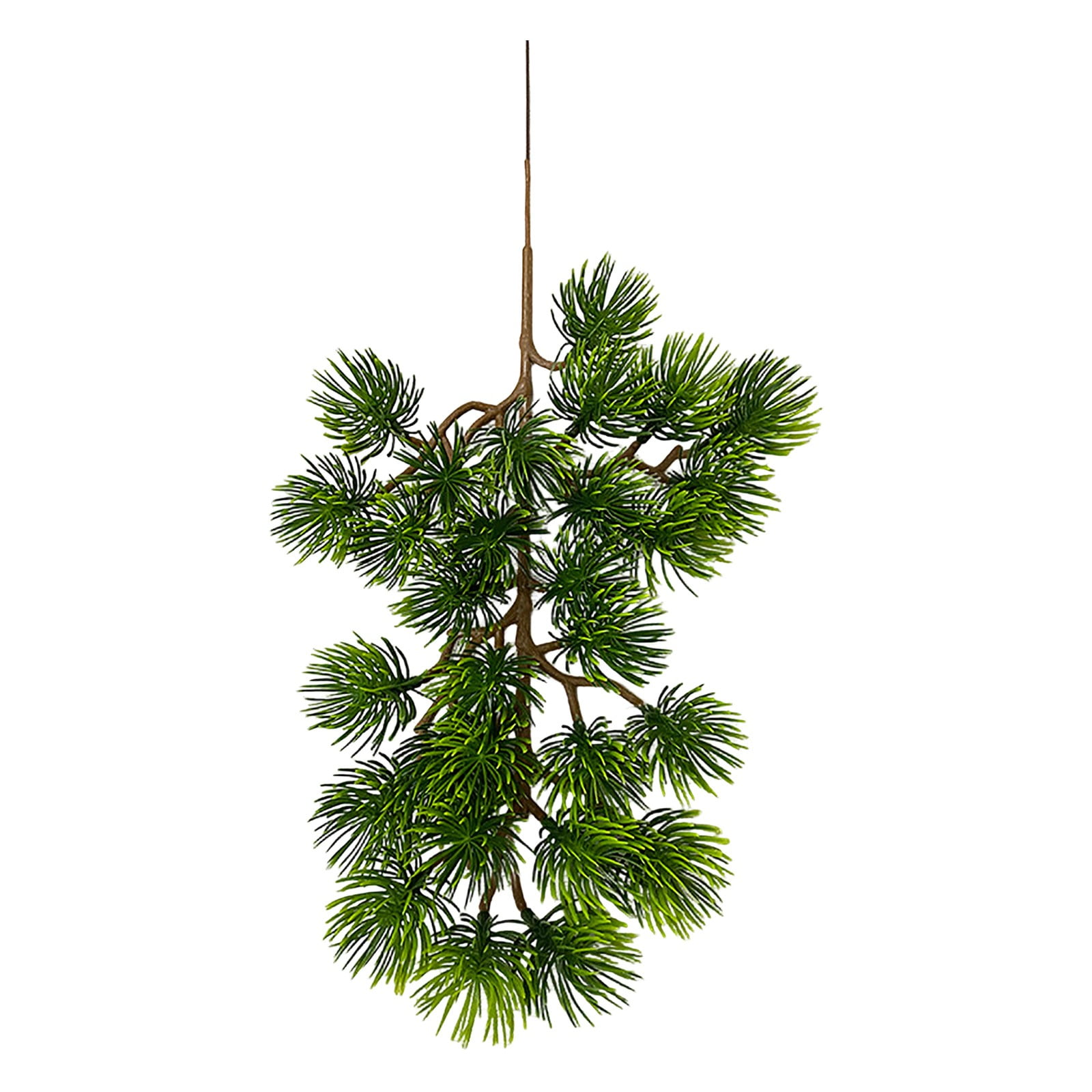 Artificial Hanging Plant with Green Foliage for Indoor and Outdoor ...