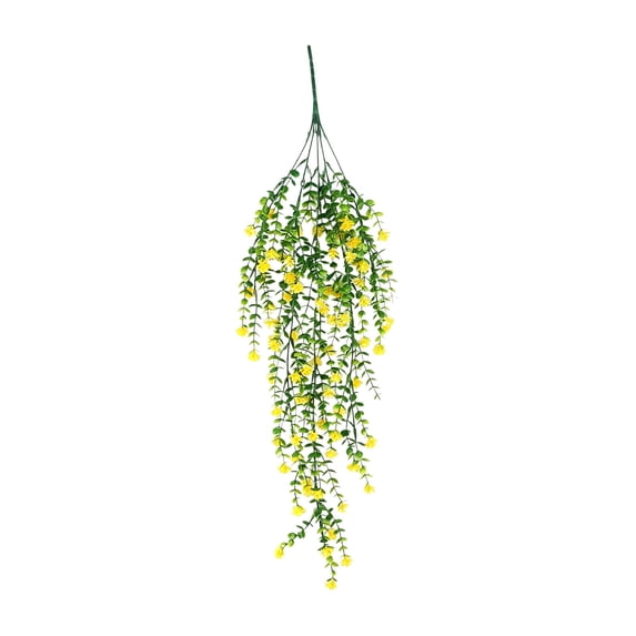 Artificial Hanging Plants Fake Flower Vines With Eucalyptus Leaves Uv ...