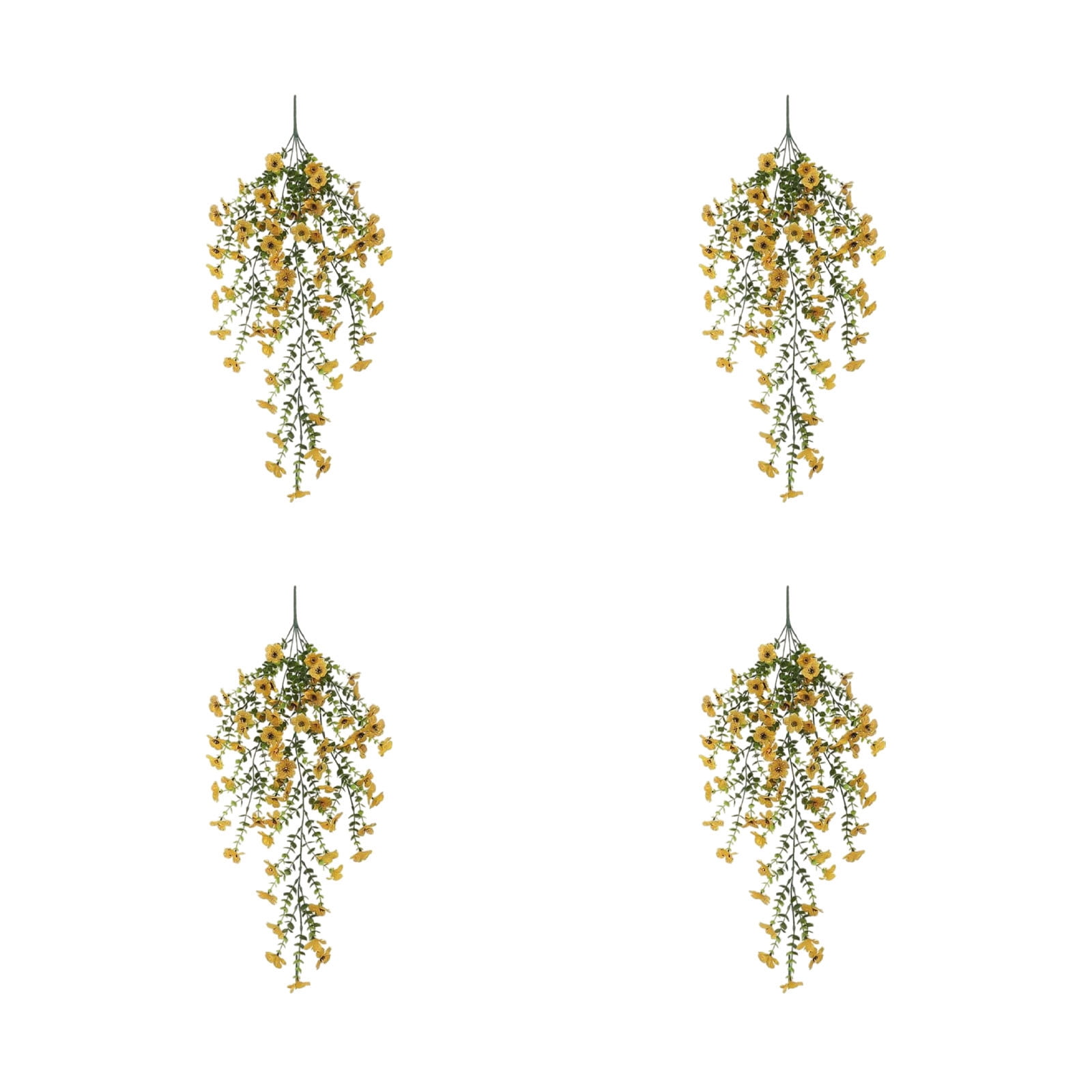 Artificial Hanging Plants Flowers for Outdoor Spring Summer Decoration ...