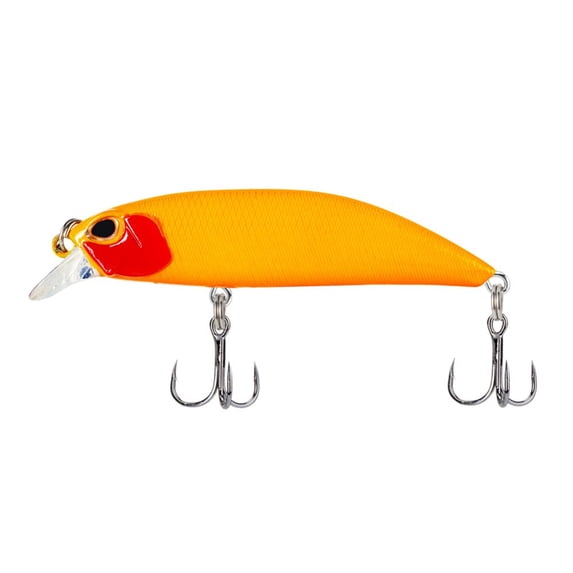Artificial Hard Bait Sinking Fishing Lure with Treble Hooks and ...
